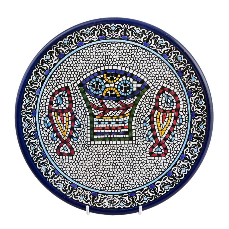 塔布加陶瓷碟 | Tabgha Plate | ~27cm - 和平市集 Peace Bazaar